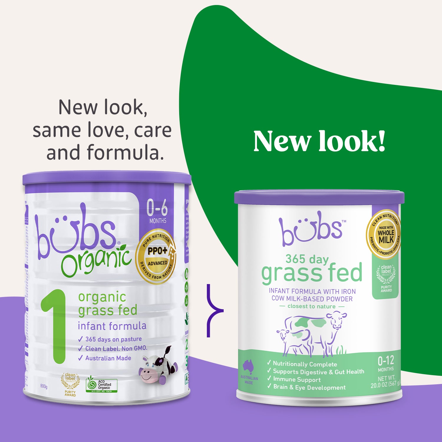 Bubs 365 Day Grass Fed Infant Formula (0-12 Months) – Bubs – Aussie Bubs