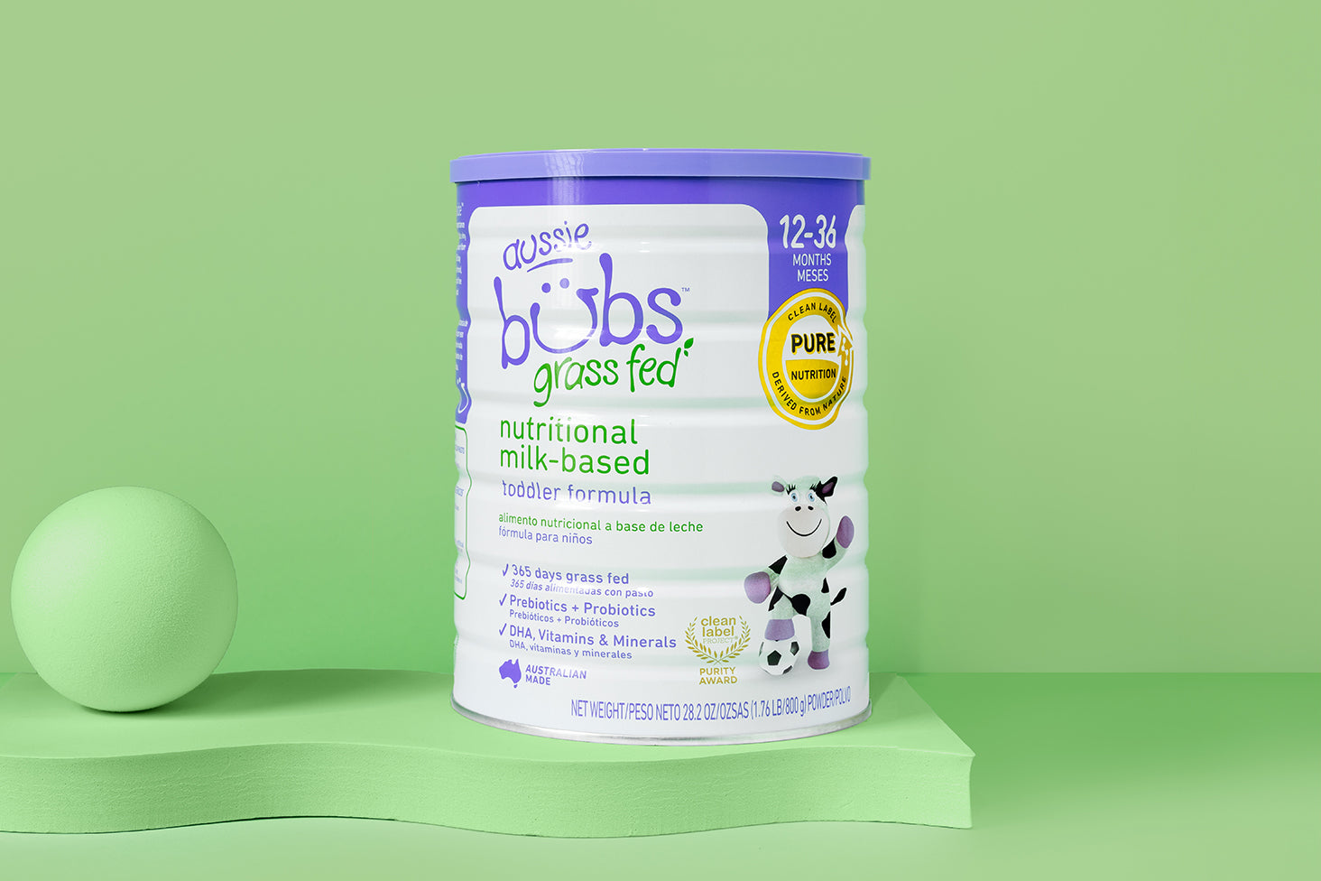 Grass Fed Toddler Formula – Aussie Bubs