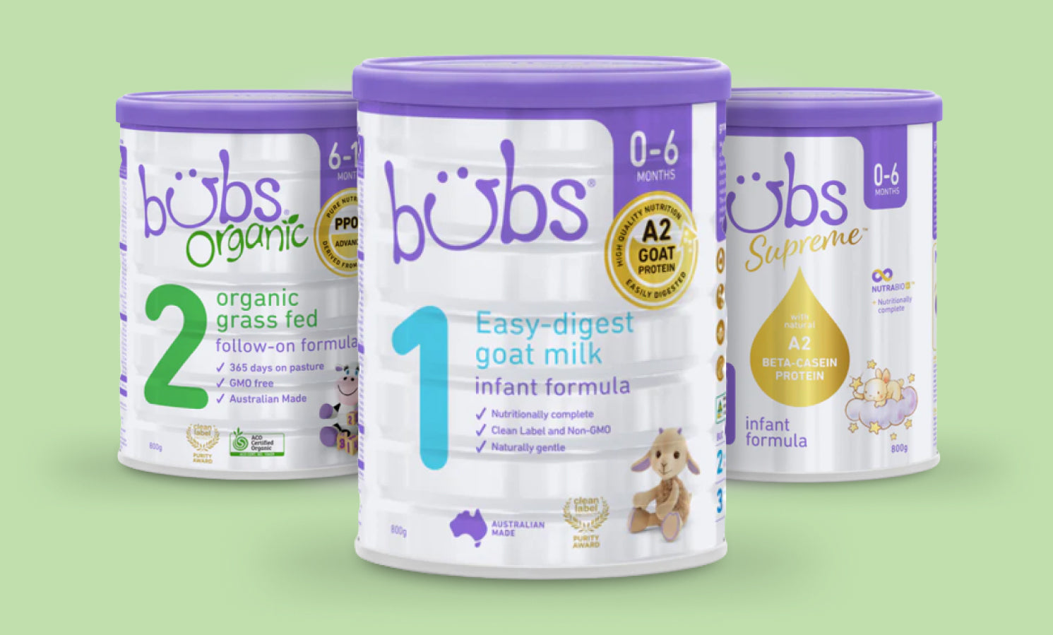 Bubs Infant Formula – Aussie Bubs